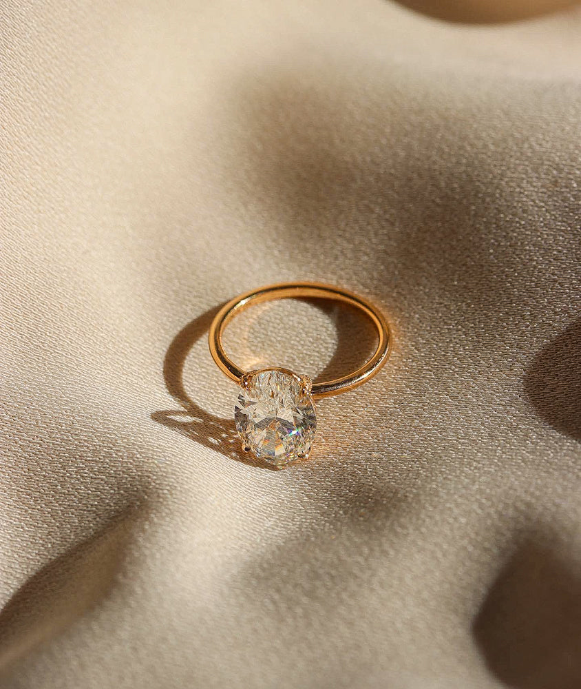 Princess Cut Moissanite Engagement rings | Eurus engagement rings ...